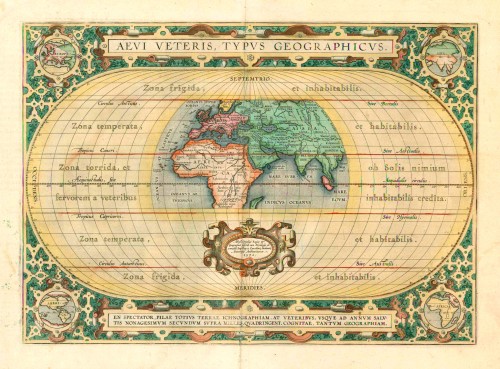 The Ancient World by Ortelius Abraham. | Sanderus Antique Maps ...