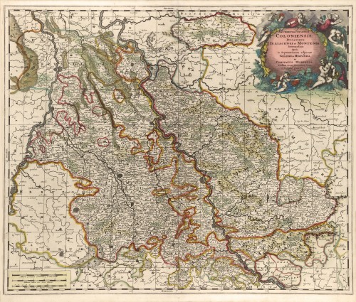 North Rhein-Westphalia, by Gerard Valk. | Sanderus Antique Maps ...
