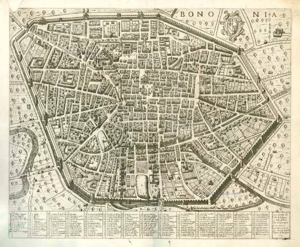 L Anarchico Bologna Map